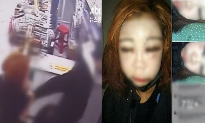 인천 여고생 집단폭행 편의점서 피해자 멱살 잡고 끌고가는 가해자 영상 위키트리