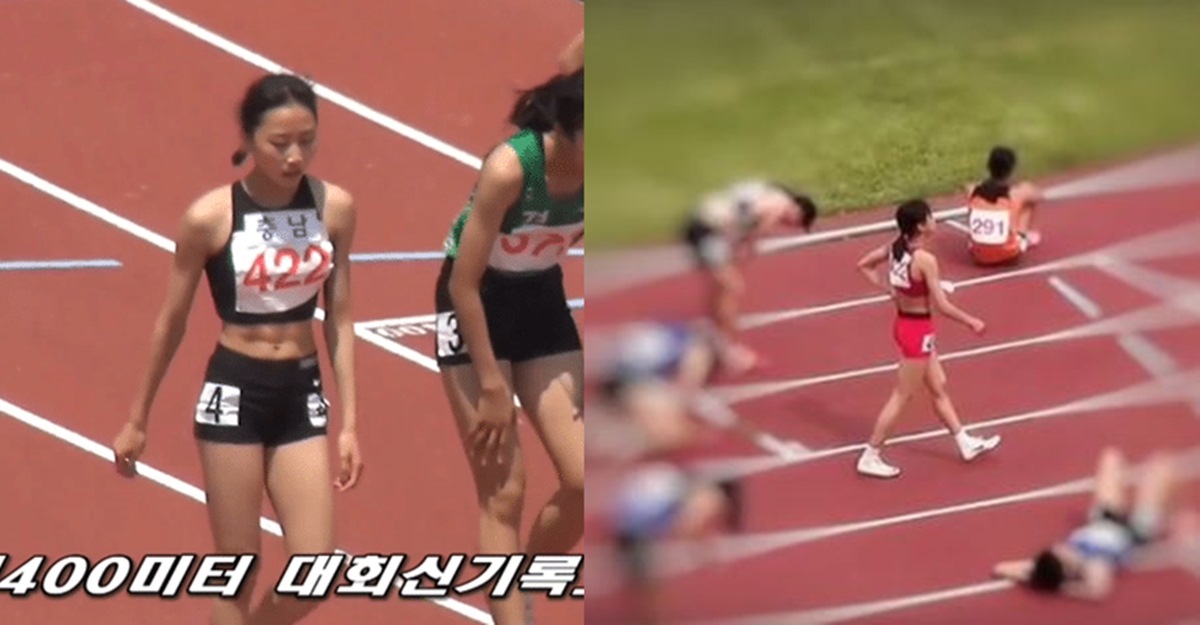 “역대급 육상 유망주 등장” 400m 55초대 찍은 여중생 영상 | 위키트리