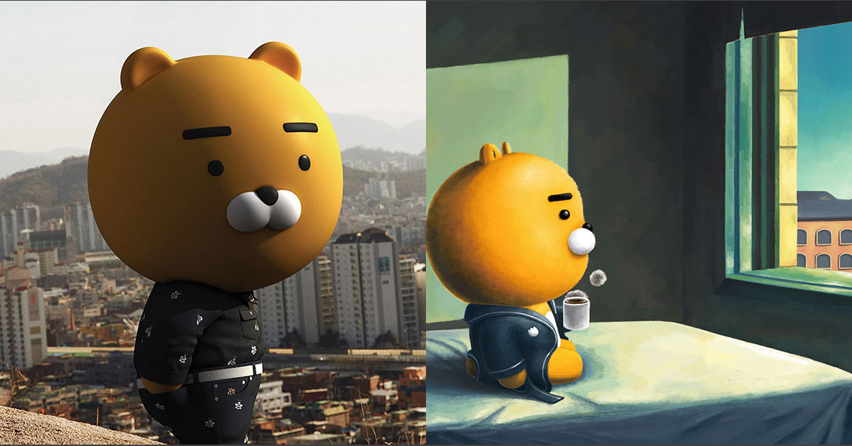 [카드뉴스] 카카오프렌즈 라이언, 개인 인스타 시작했다 | 위키트리