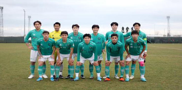 안산 그리너스FC (K2), 강진에서 2차 전지훈련 돌입 | 위키트리