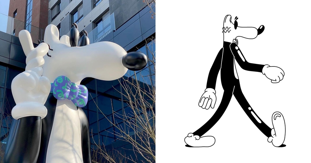 Pop art icon's first ever statue in Korea~! | 위키트리