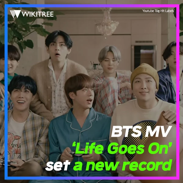 BTS MV 'Life Gose On' set a new record | 위키트리
