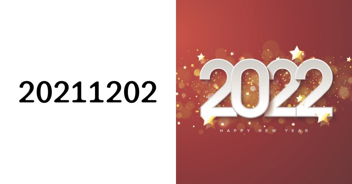 20211202… 오늘 날짜에 굉장히 특별한 비밀이 숨어있습니다 | 위키트리