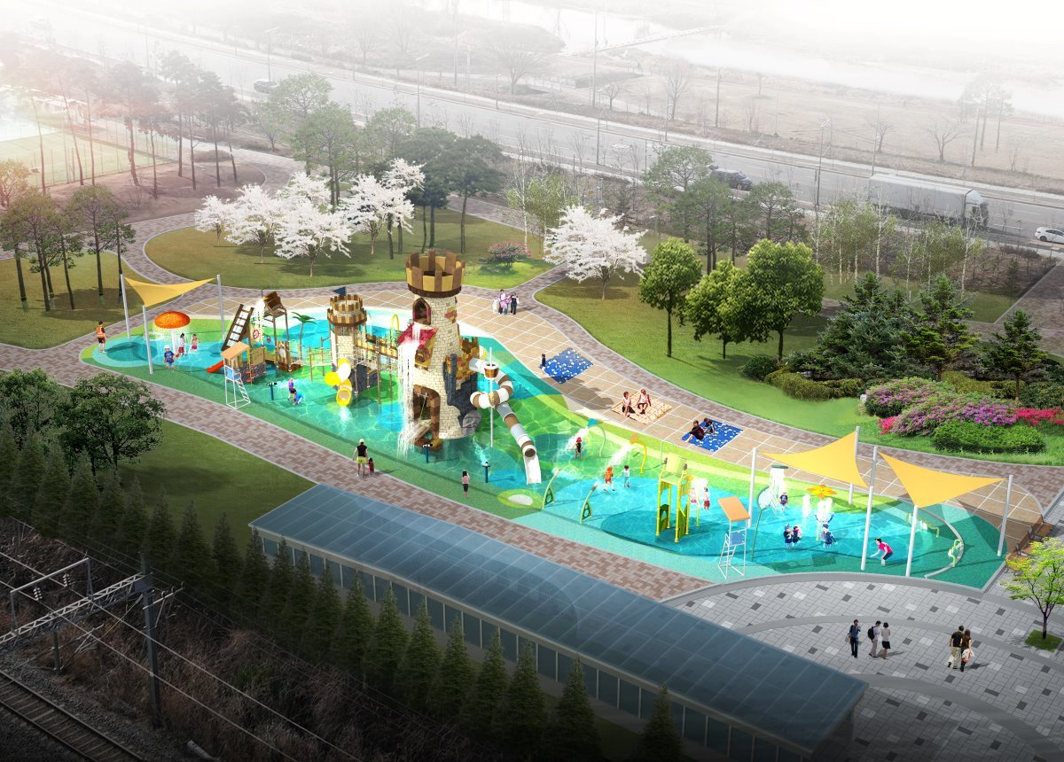 대전 중구, 서대전광장과 중촌근린공원 어린이 물놀이장 운영 | 위키트리