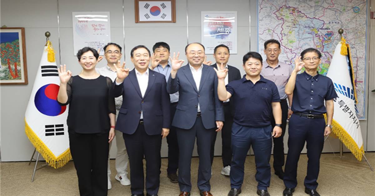 최병욱 세종청사공무원노조연합회장, 최민호 세종시장과 면담 | 위키트리